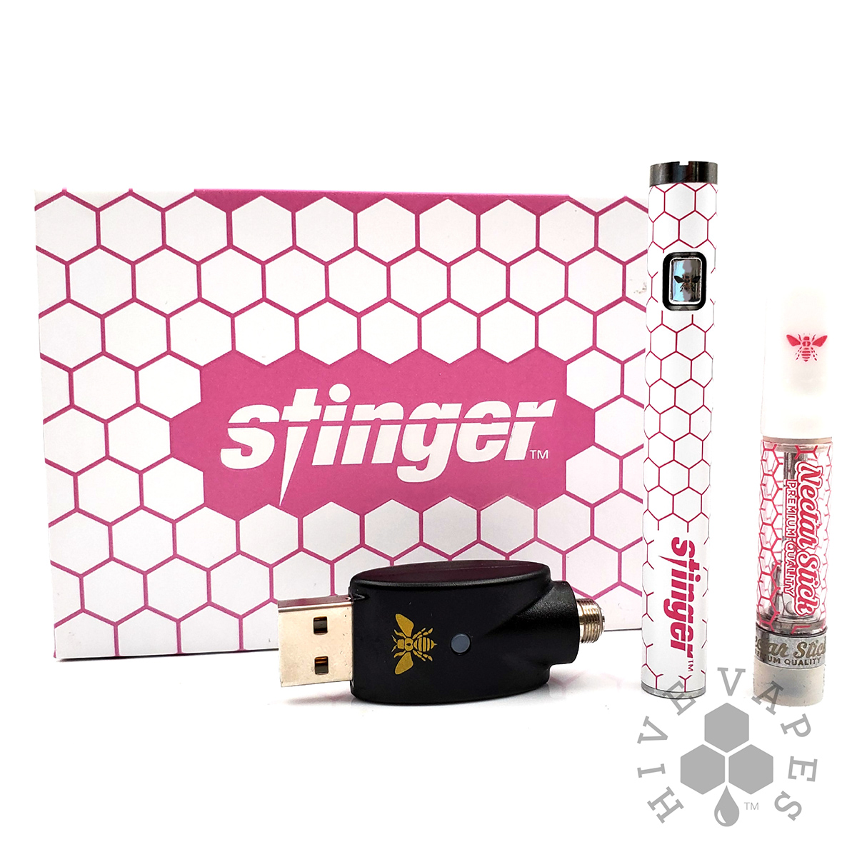 Nectar Stick™ Stinger™ Vaporizer Kit (Pink) – Nectar Stick™